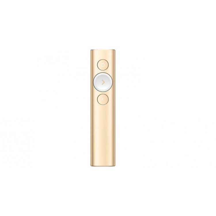 Logitech Spotlight Advanced Wireless Presentation Remote- Gold
