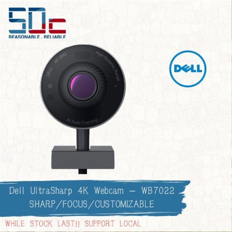 Dell UltraSharp 4K Webcam - WB7022